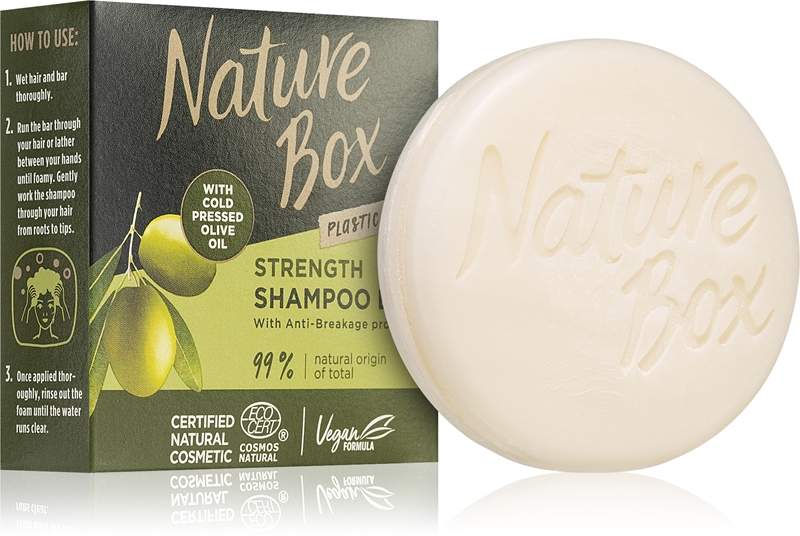 Nature Box Olive Oil shampoing fortifiant à l'huile d'olive | notino.fr