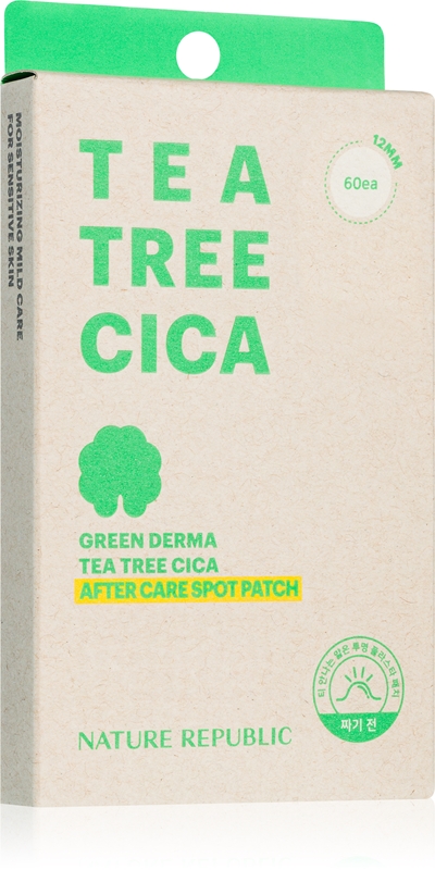 NATURE REPUBLIC Green Derma Tea Tree Cica After Care Spot Patch ...