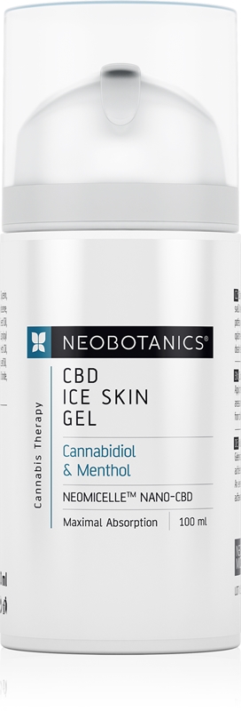 Neobotanics CBD Ice Skin Gel kühlendes Gel mit Hanf und Menthol mit CBD ...