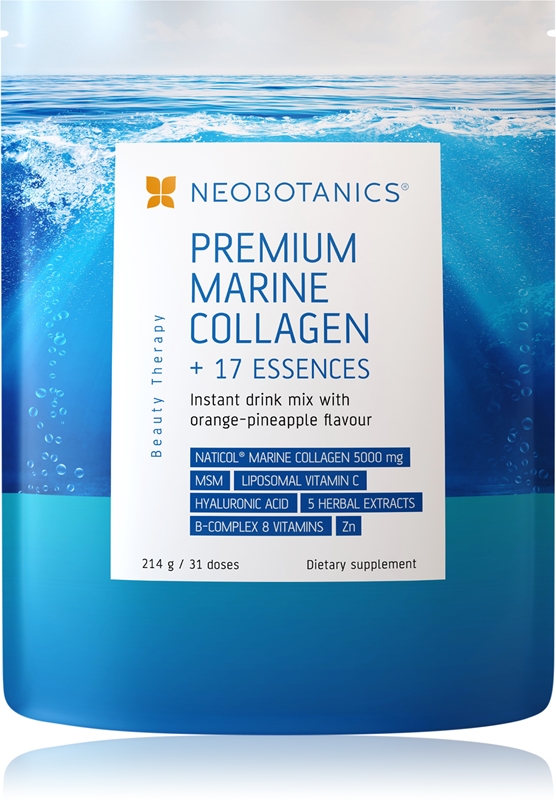 Neobotanics Premium Marine Collagen + 17 Essences Pulver mit Kollagen ...