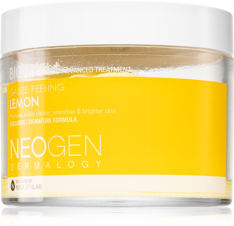 Neogen Dermalogy Bio-Peel+ Gauze Peeling Lemon Peeling-Pads für das Gesicht für klare und glatte ...