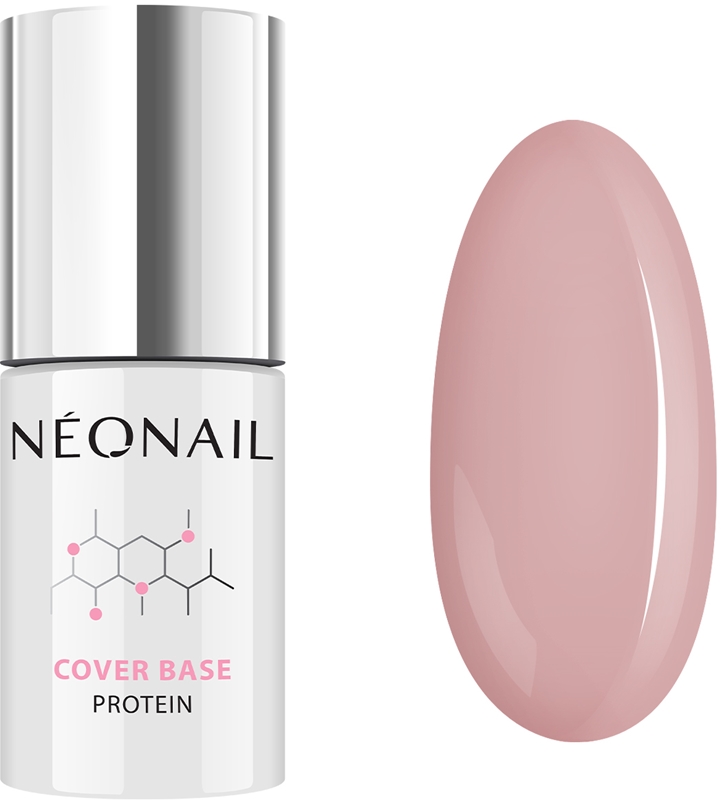 NEONAIL Cover Base Protein baza gel pentru unghii recenzie | notino.ro