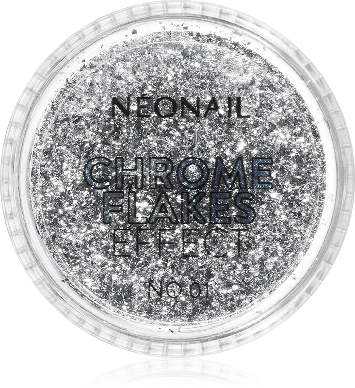 NEONAIL Effect Chrome Flakes Shimmering Powder for nails | notino.ie