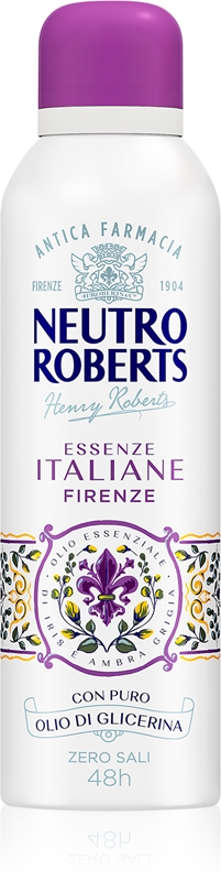 Neutro Roberts Italiane Firenze Deodorant Spray with 48-hour effect ...
