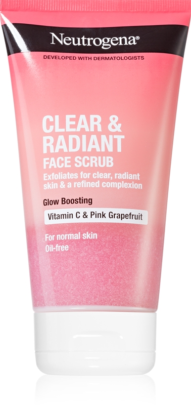 Neutrogena Clear & Radiant gommage rafraîchissant visage | notino.be