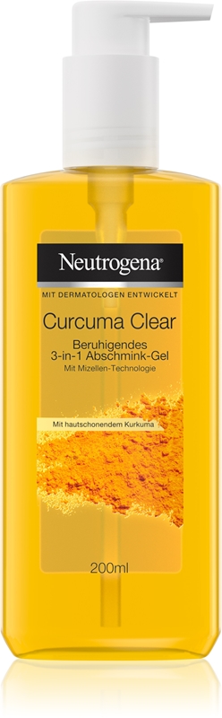Neutrogena Curcuma Clear gel micelar facial | notino.pt