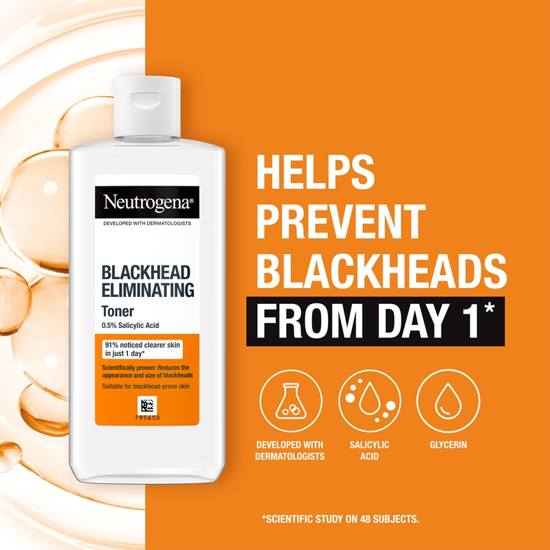 Neutrogena Blackhead Eliminating Reinigende Tonic Anti-Blackheads ...