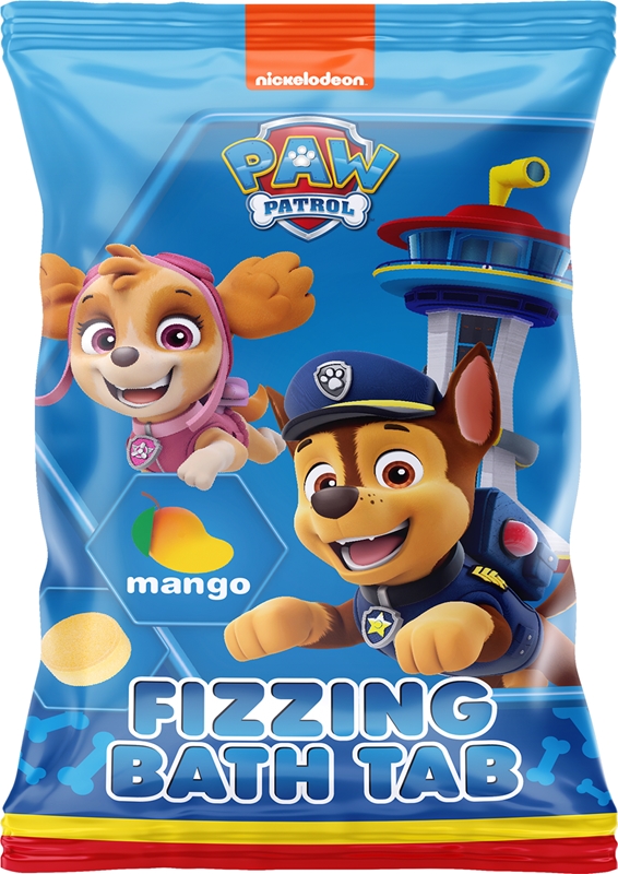 Nickelodeon Paw Patrol Fizzing Bath Tabs Carbon Tablets for the bath ...
