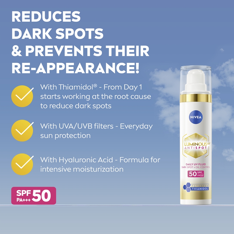 NIVEA Luminous Day Cream Against Age Spots SPF 50 | notino.ie