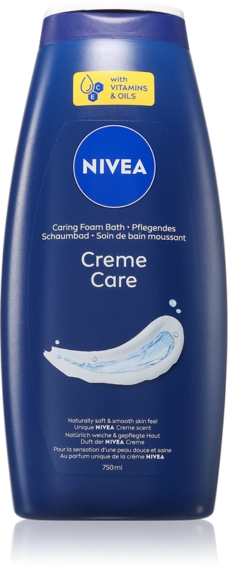 NIVEA Creme Care кремообразна пяна за вана | notino.bg