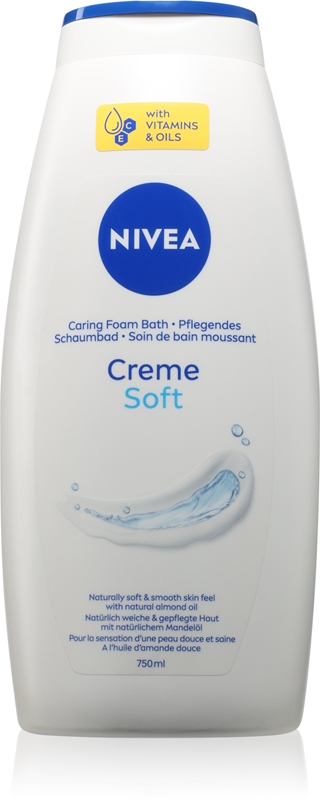 NIVEA Creme Soft creamy bubble bath | notino.co.uk