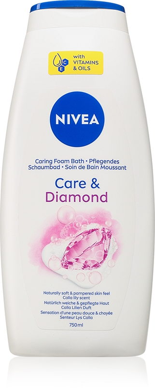 NIVEA Care & Diamond Shower And Bath Gel | notino.ie