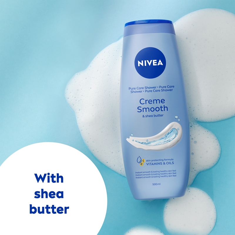 NIVEA Creme Smooth Creamy Shower Gel | notino.ie