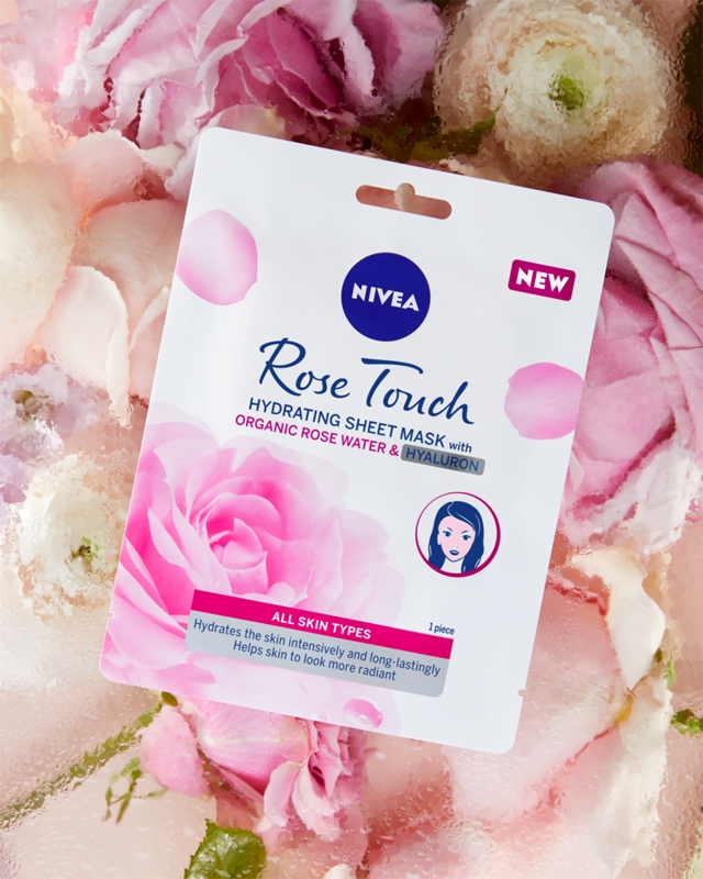 NIVEA Rose Touch moisturising face sheet mask | notino.co.uk