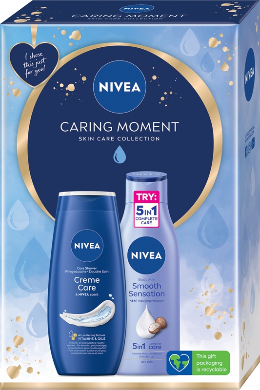 Nivea Caring Moments gift set (with nourishing and moisturising effect ...