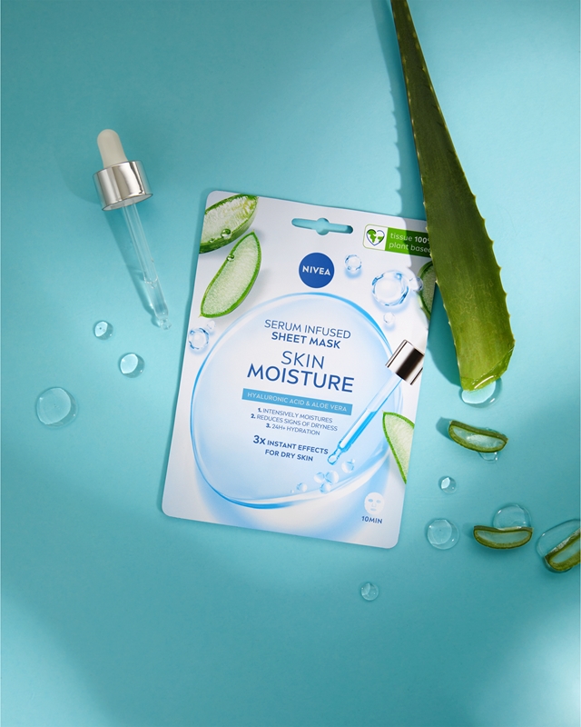 NIVEA Skin Moisture moisturising face sheet mask | notino.co.uk