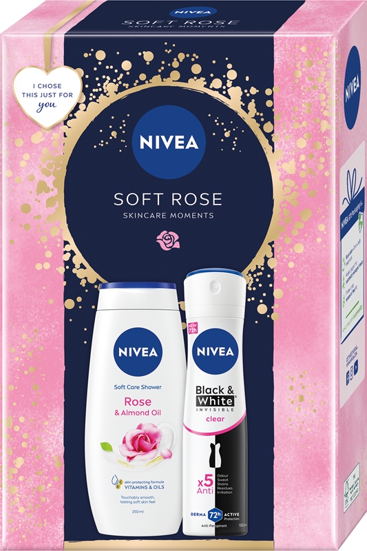 NIVEA Soft Rose coffret (para corpo) | notino.pt