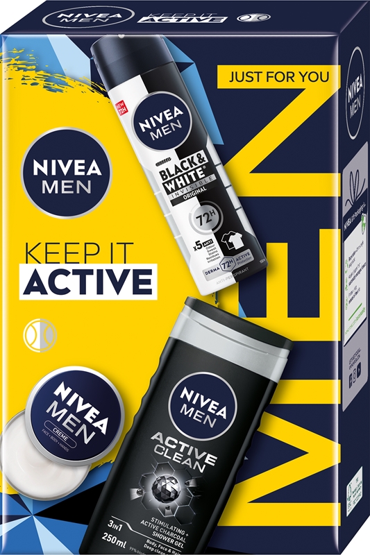 NIVEA MEN Keep It Active Gift Set for men | notino.ie