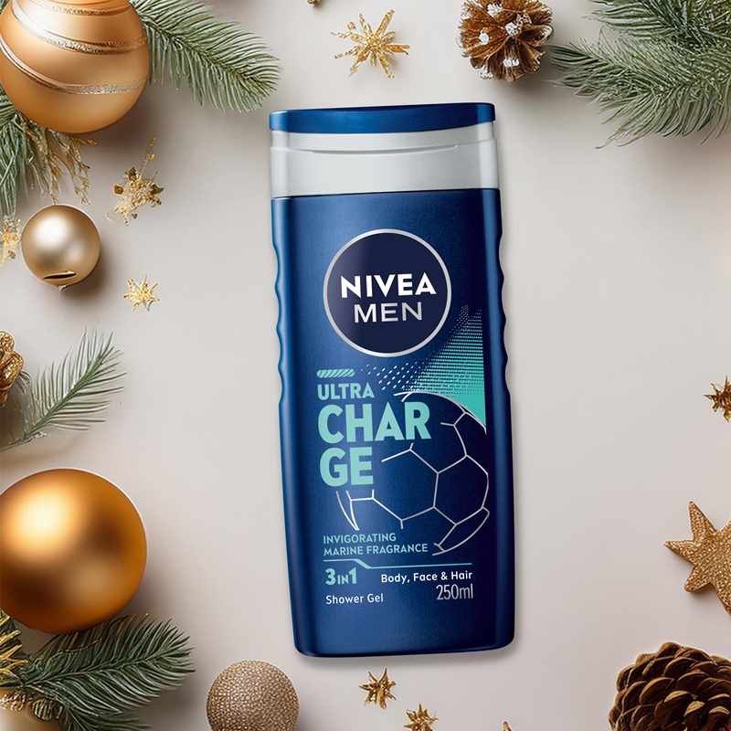 NIVEA MEN Feeling Game On Gift Set voor Mannen | notino.nl
