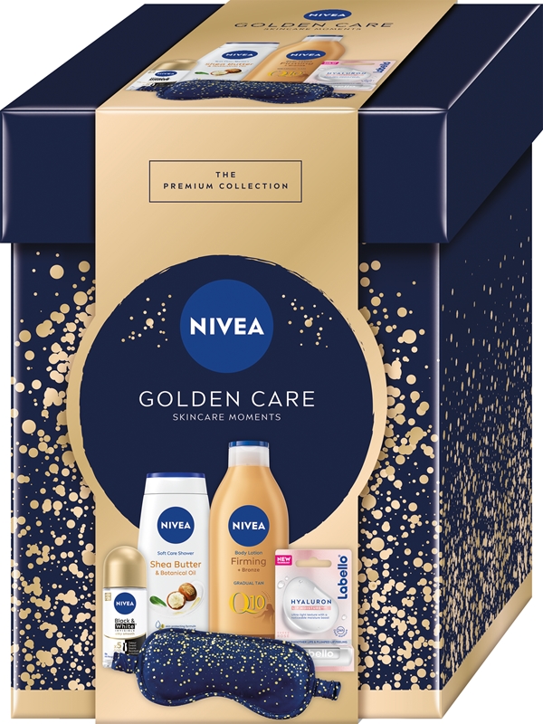 NIVEA Golden Care gift set for body and face | notino.co.uk