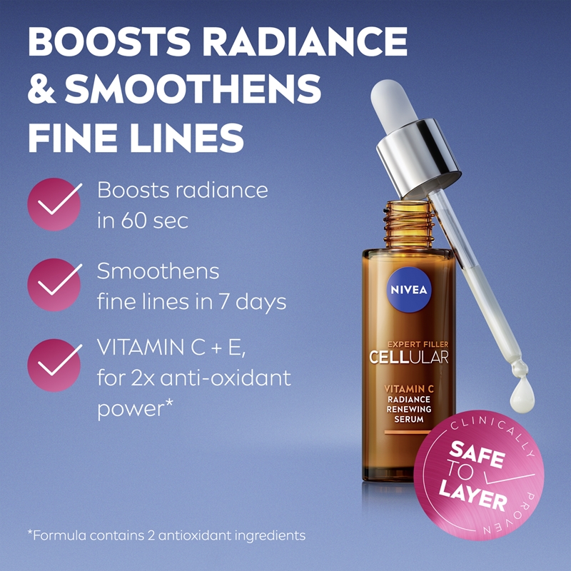 NIVEA Cellular Expert Filler Verhelderende Serum met Vitamine C | notino.nl