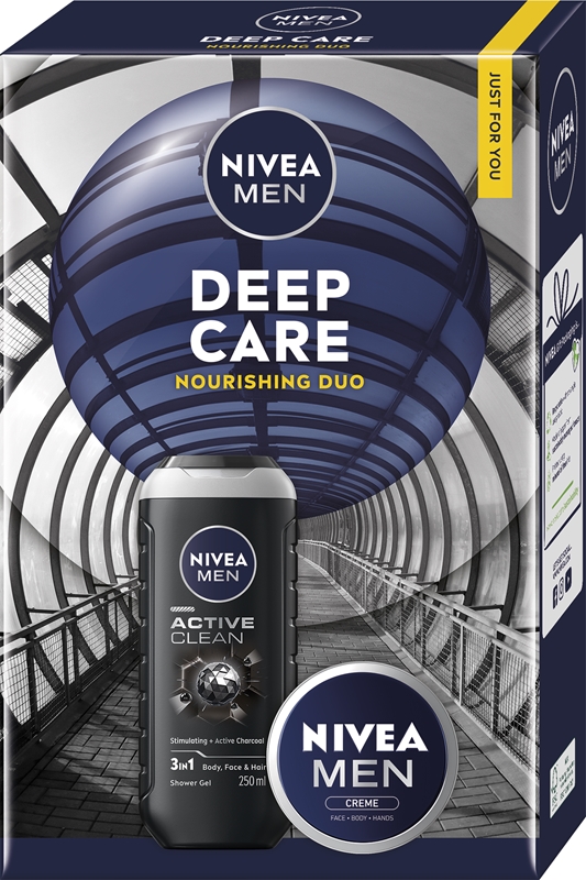 NIVEA MEN Deep Care coffret cadeau corps | notino.be