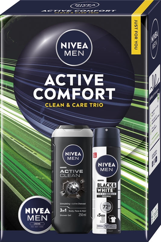 NIVEA MEN Active Comfort Gift Set for the body | notino.ie