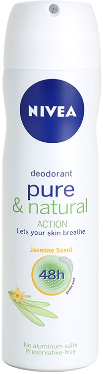 Nivea Pure & Natural антиперспірант-спрей 48 годин | notino.ua ...