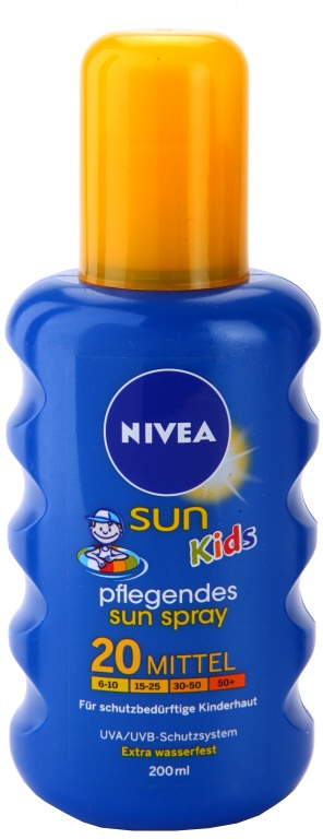 Nivea Sun Kids spray solaire coloré pour enfant SPF 20 | notino.fr