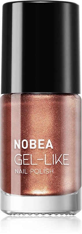 NOBEA Metal Gel-like Nail Polish lak na nehty s gelovým efektem | notino.cz