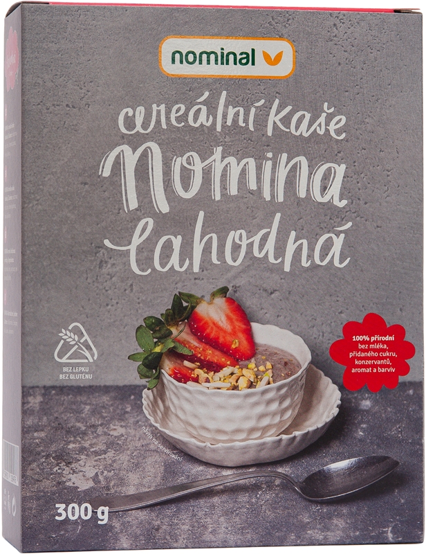 Nominal Cereálna kaša Nomina lahodná instantná kaša bez lepku | notino.sk
