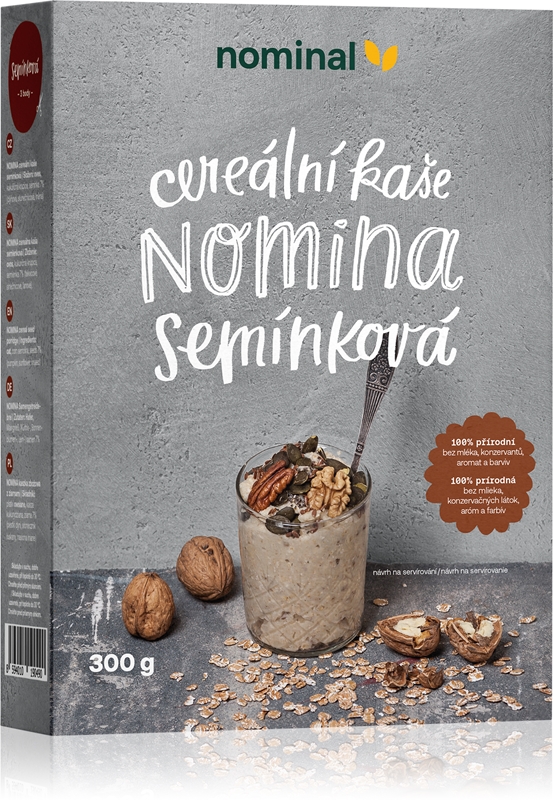 Nominal Cereálna kaša Nomina semienková instantná kaša | notino.sk