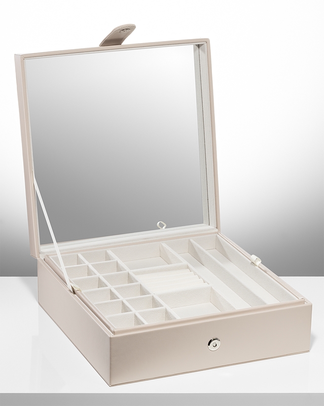 Notino Classy Collection Big jewellery box with mirror juwelendoos ...