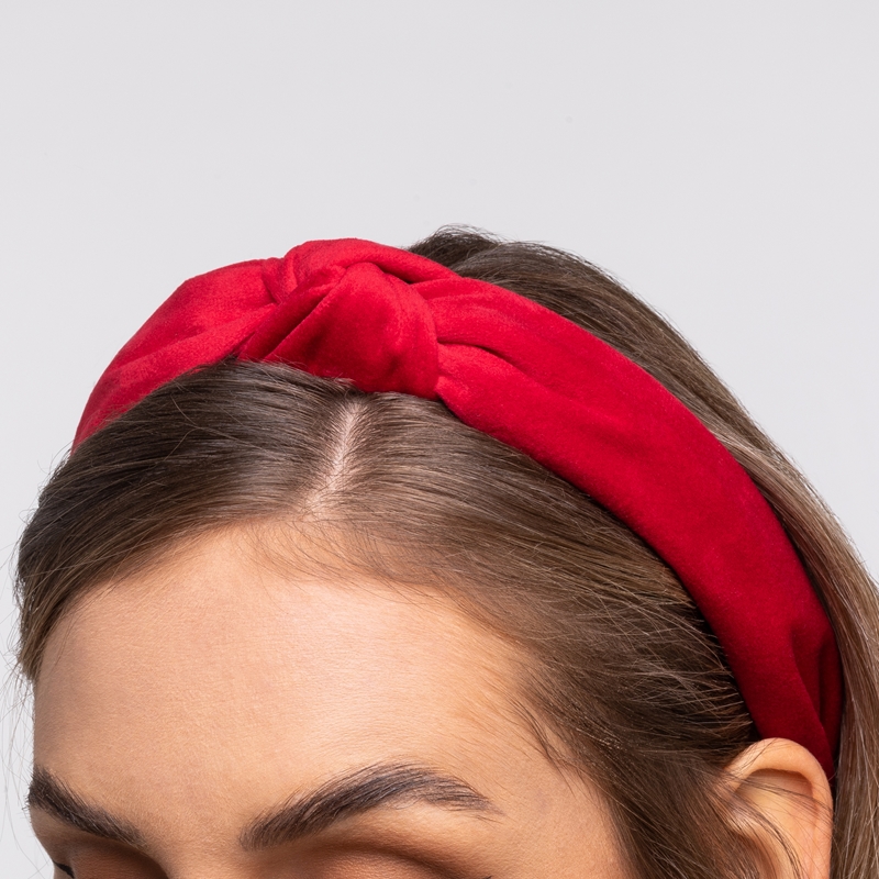 Notino Grace Collection Velvet headband bandolete para cabelo | notino.pt