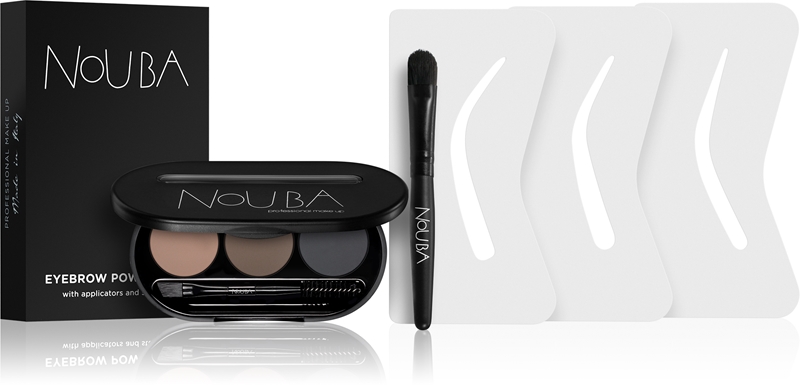 Nouba Eyebrow Powder Kit dárková sada(na obočí) | notino.cz