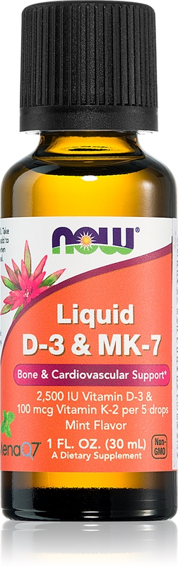 NOW Foods Liquid D-3 & MK-7 | notino.pl