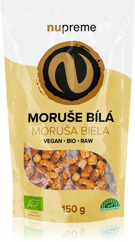 Nupreme Moruše bílá sušené ovoce v BIO kvalitě | notino.cz