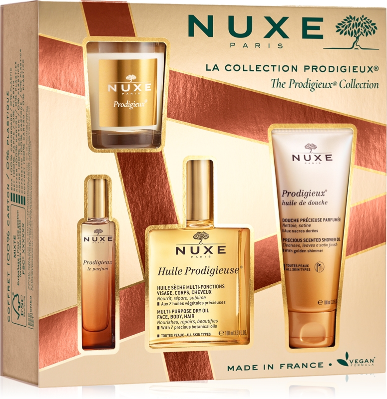 Nuxe Set 2023 The Prodigieux Collection coffret de Noël | notino.fr
