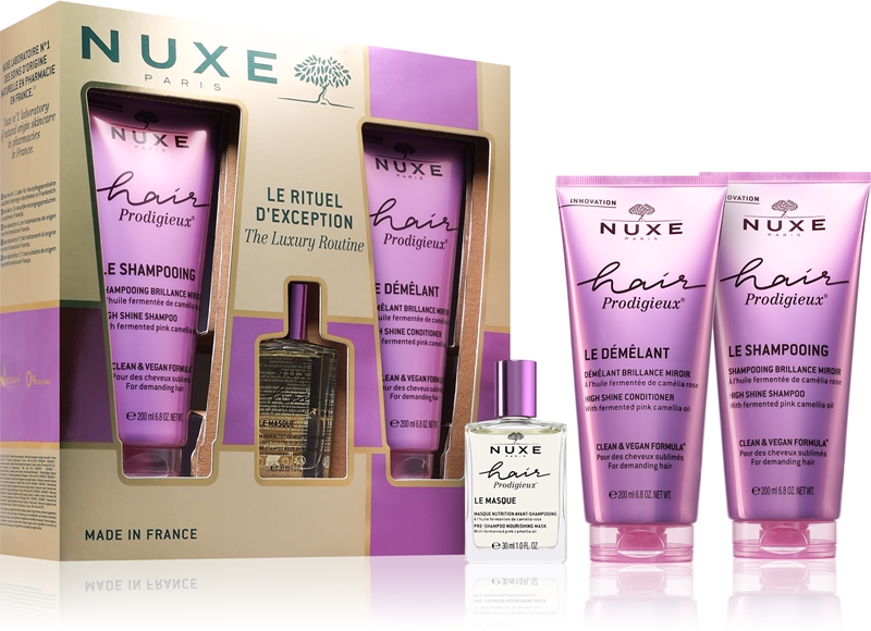 Nuxe Hair Prodigieux The Luxury Routine Set Geschenkset für das Haar ...