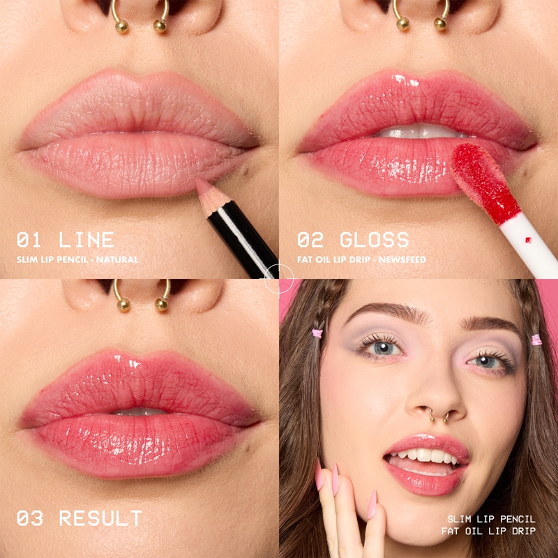 NYX Professional Makeup Fat Oil Lip Drip huulimeikkisetti | notino.fi