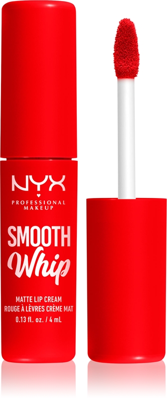 NYX Professional Makeup Smooth Whip Matte Lip Cream Velvet Lipstick ...
