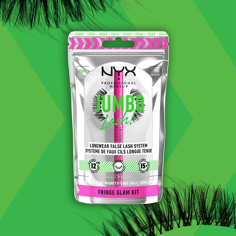 NYX Professional Makeup Jumbo Lash! umelé mihalnice + lepiaca linka ...