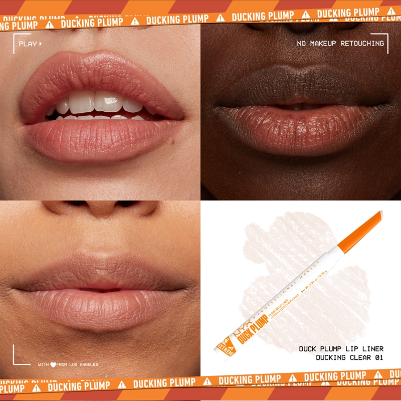 NYX Professional Makeup Duck Plump Liner lápis de lábios com efeito ...