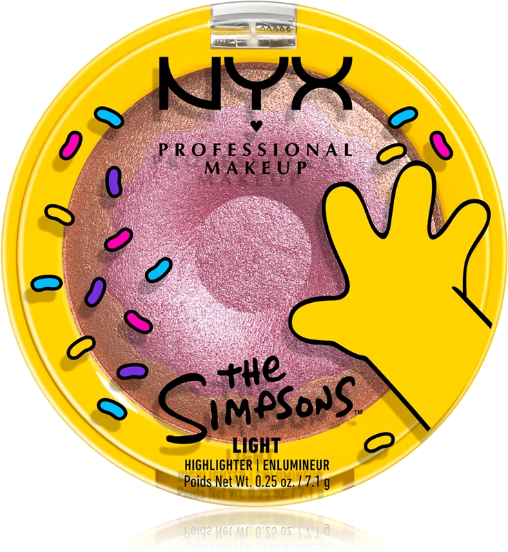 NYX Professional Makeup The Simpsons Highlighter rozjasňovač recenze ...