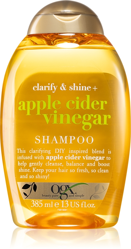 OGX Apple Cider Vinegar purifying shampoo for shiny and soft hair ...