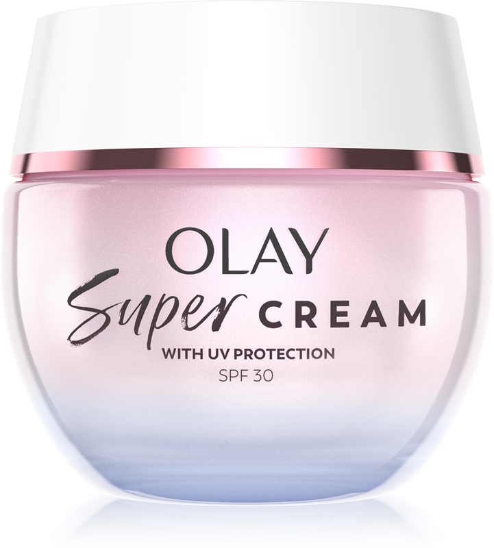 Olay Super Cream SPF 30 лек хидратиращ крем за лице | notino.bg