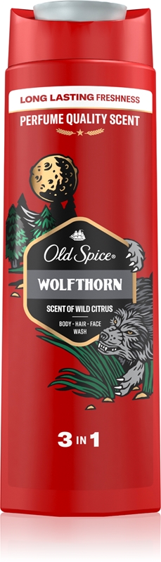 Old Spice Wolfthorn sprchový gel recenze | notino.cz