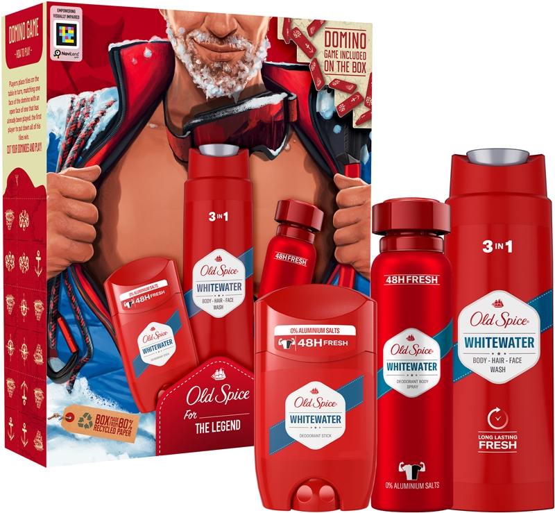 Old Spice Whitewater Alpinist Set dárková sada (pro muže) | notino.cz