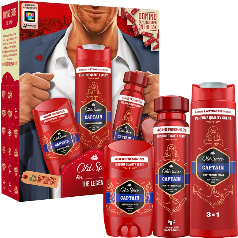 Old Spice Captain Gentleman Set Gift Set for men | notino.ie