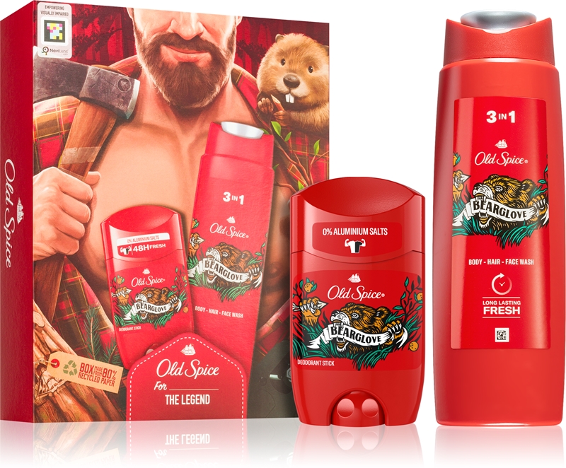 Old Spice Bearglove For The Legend gift set (for men) | notino.co.uk